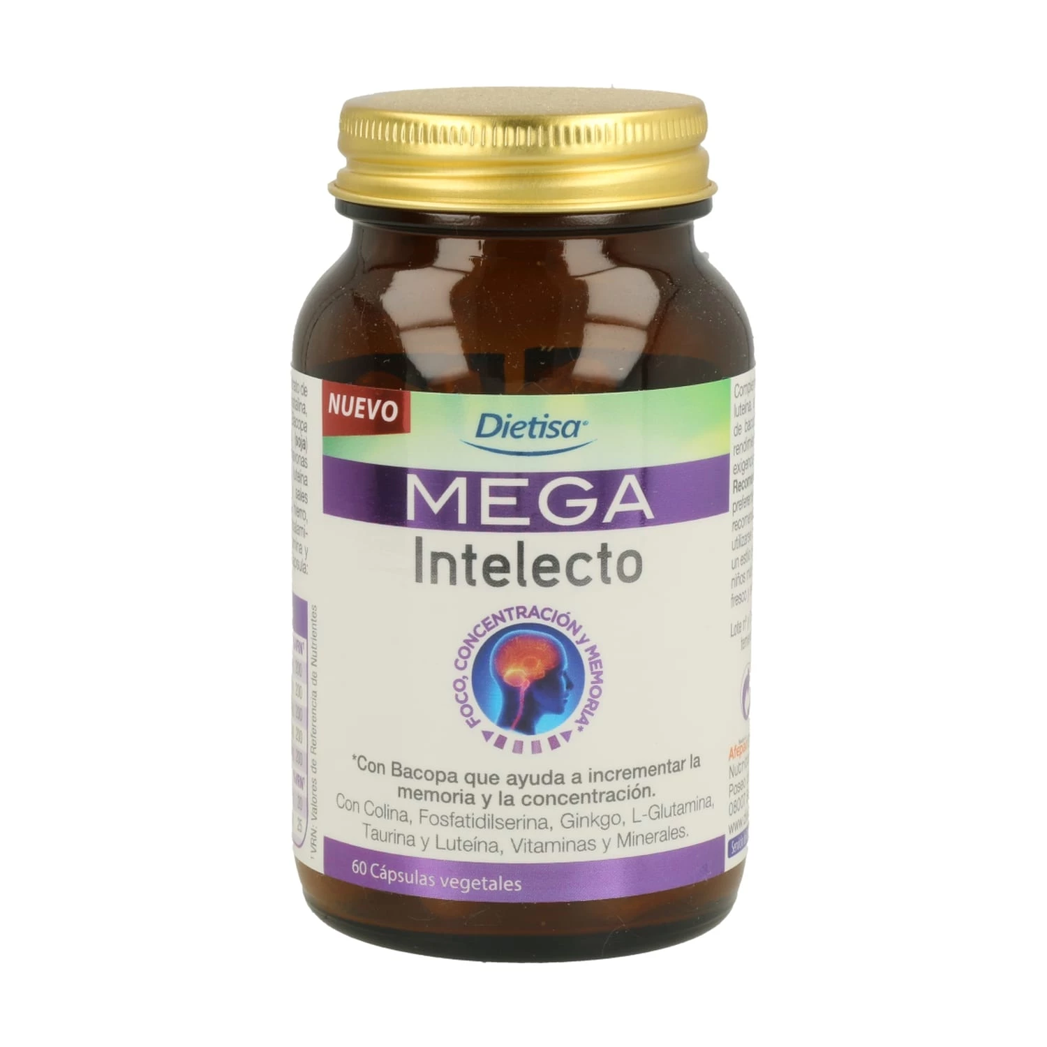 Mega Ginkgo Complex 60 cápsulas - Herbolario Solidario