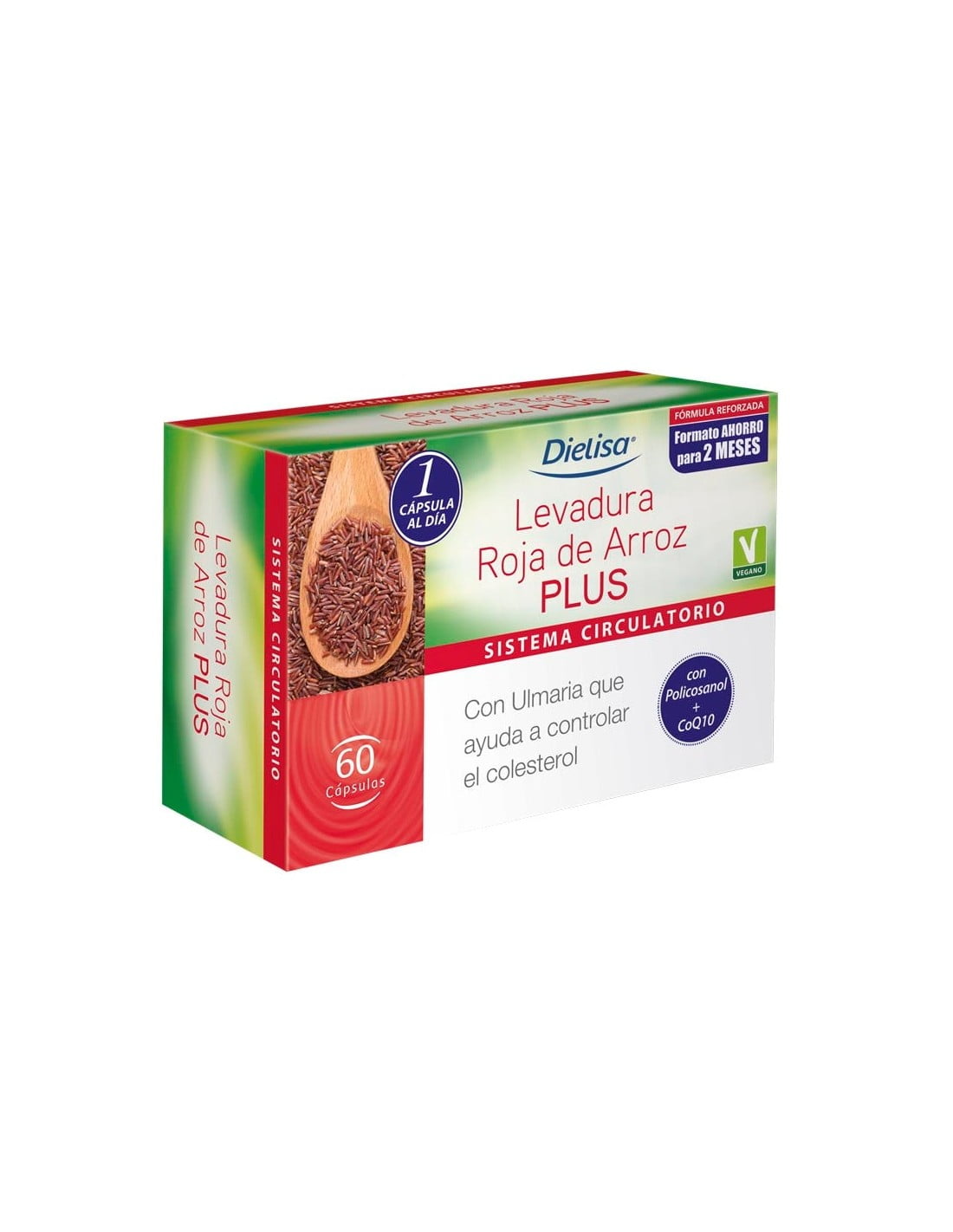 Levadura roja de arroz Plus - Herbolario Solidario