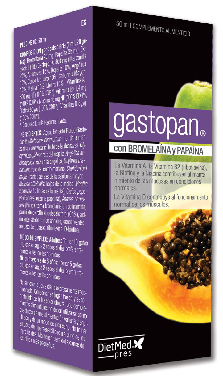 Gastopan 50 ml - Herbolario Solidario