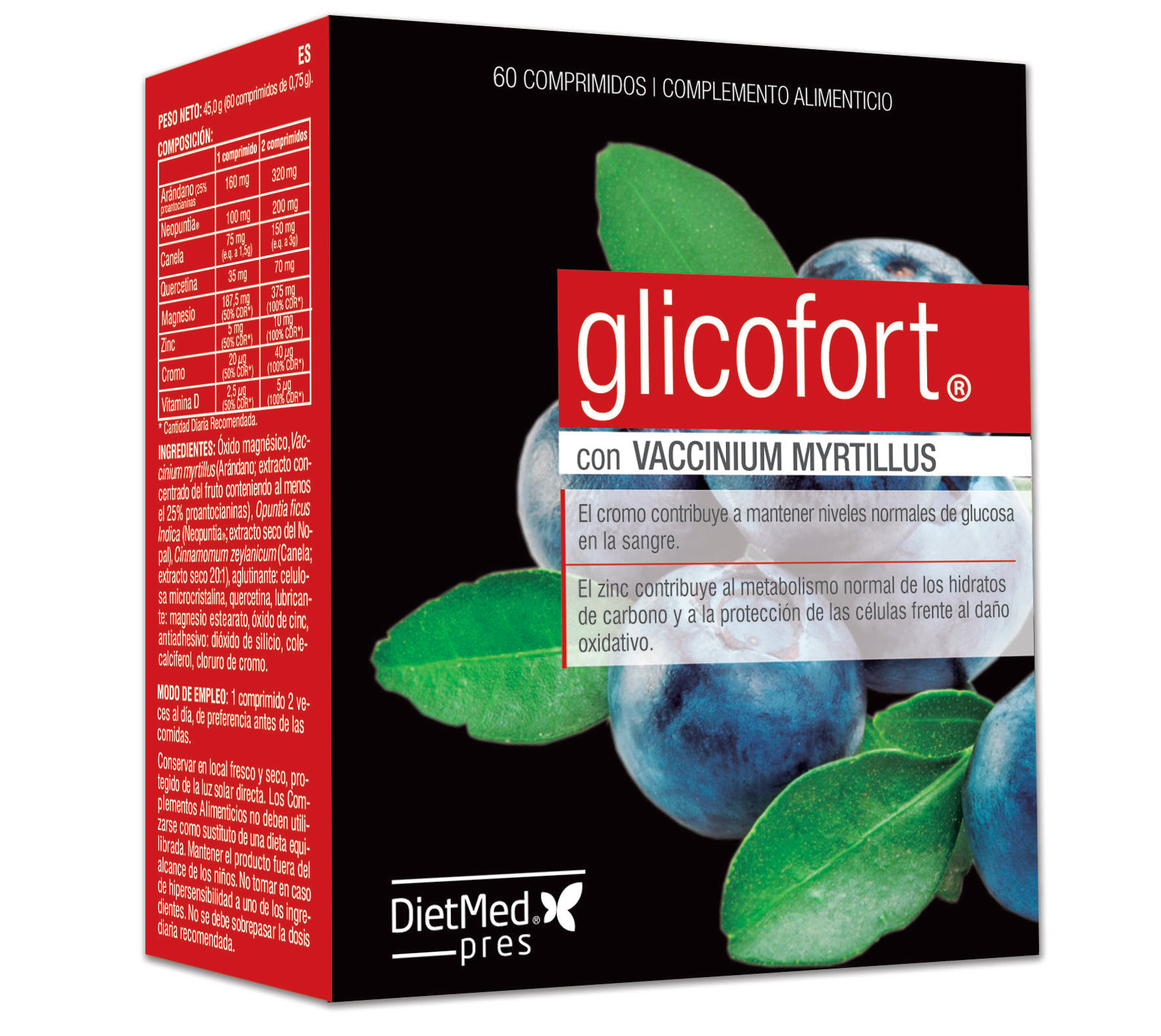 Glicofort 60 comprimidos - Herbolario Solidario