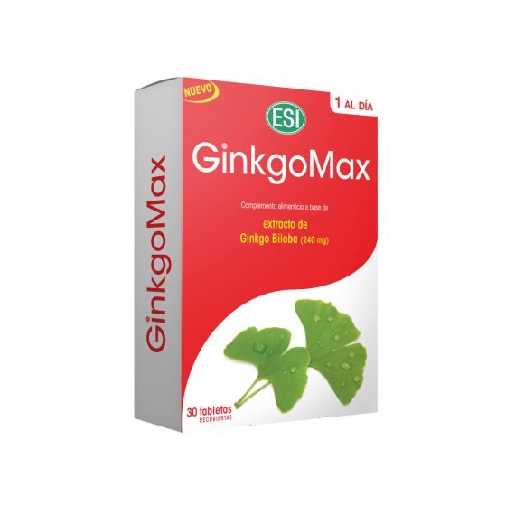 Ginkgomax 30 Comprimidos - Herbolario Solidario